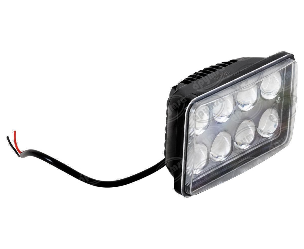 FARO AUXILIAR RECTANGULAR DE 8 LEDS 10-30V | Apymsa Guatemala